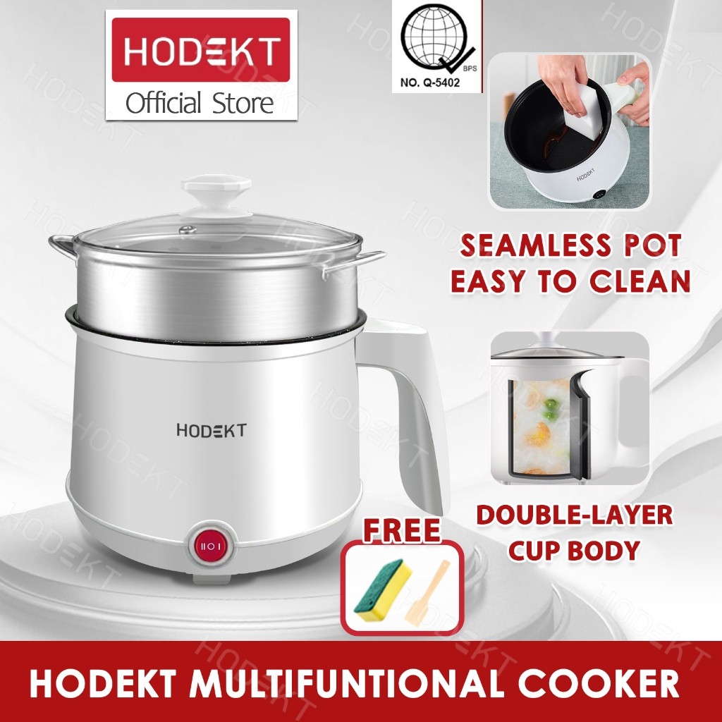 HODEKT Multi-Functional Electric Cooker Mini Rice Cooker Small Non ...