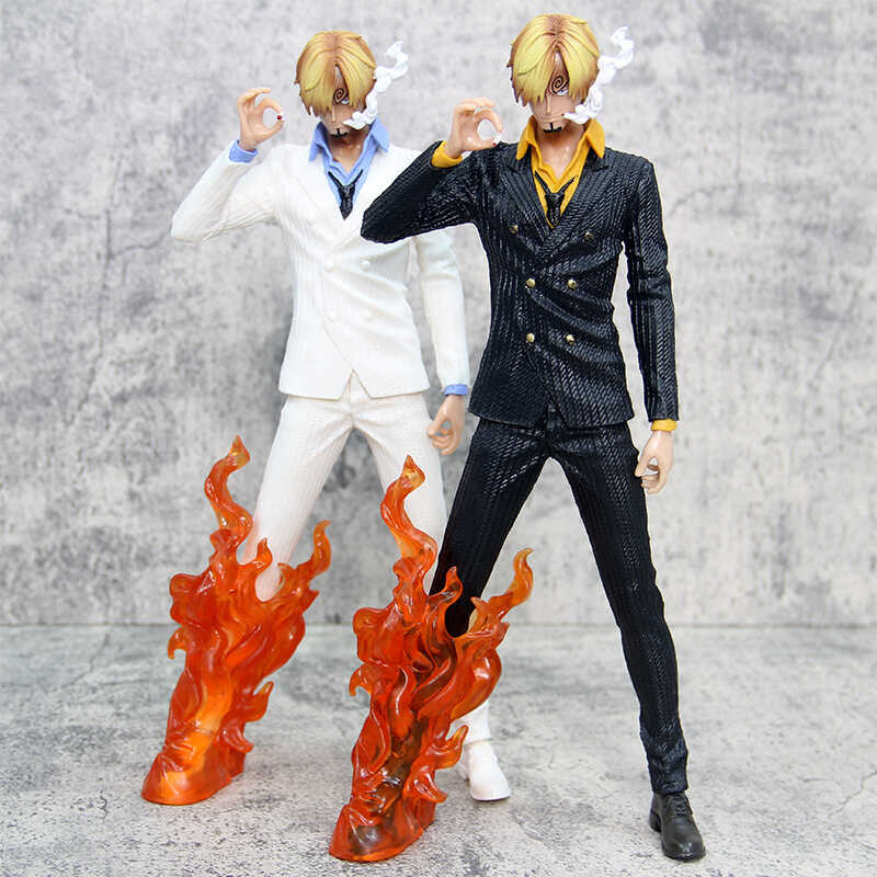 32Cm ∮ One Piece Anime Action Figure Vin Sanji Figma Pvc Model Statue ...