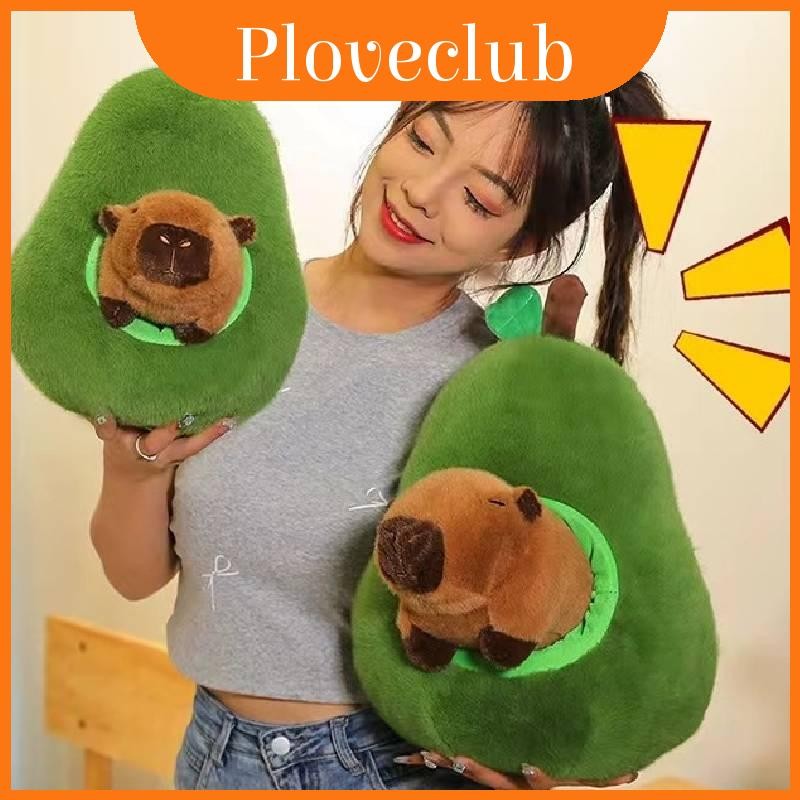 Capybara Adorable Avocado Plush Toy Soft And Cuddly Stuffed Animal Kids ...