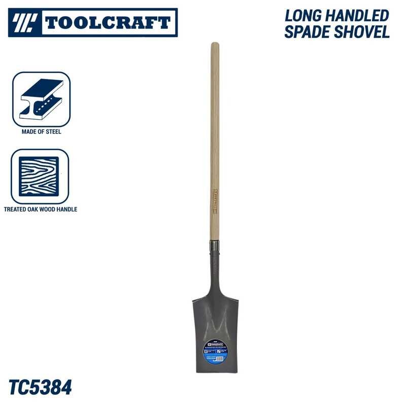 LONG TC Handle Shovel Treated Oak Wood Pala (TOOLS FOR AGRICULTURE AND ...