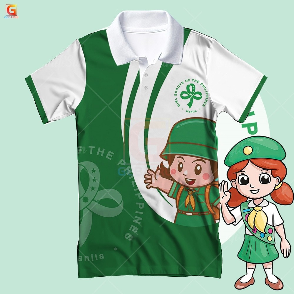 Full Sublimation Girl Scout Boy Scout of the Philippines GSP\BSP for ...