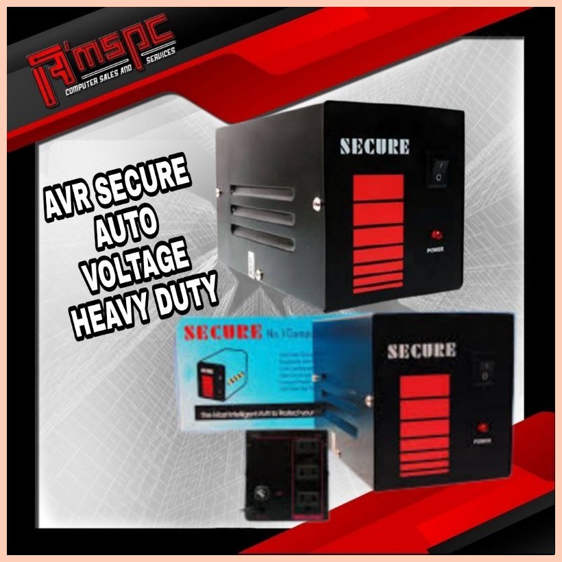 ♀ ♟ AVR SECURE AUTO VOLTAGE Medium heavy ( unlike others very light ...