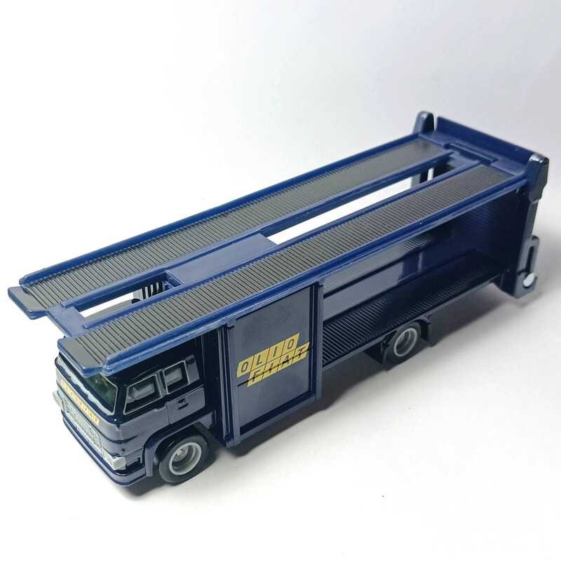 Db Fiat 3 Hotwheels Team Double-Decker Transport Truck Blue SECOND ...
