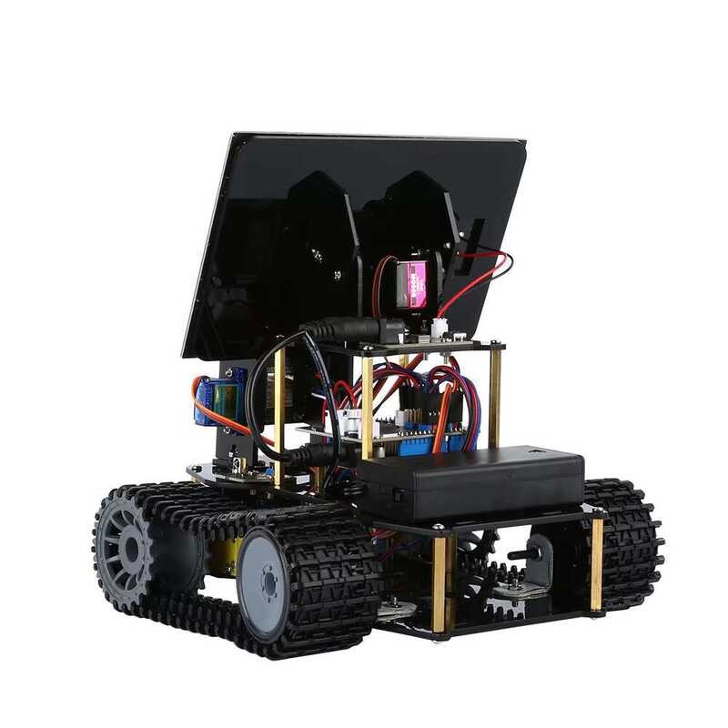 ACBEBOTT Educational Esp32 Robot Car Kit With Solar Panel Camera And Arduino Wireless Coding ...