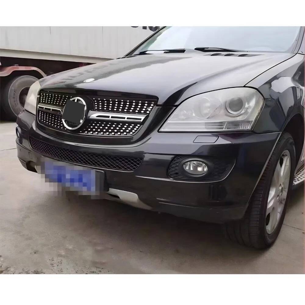 Style Dias Front Grille Racing Grill Mesh Tuning Accessory for Mercedes ...