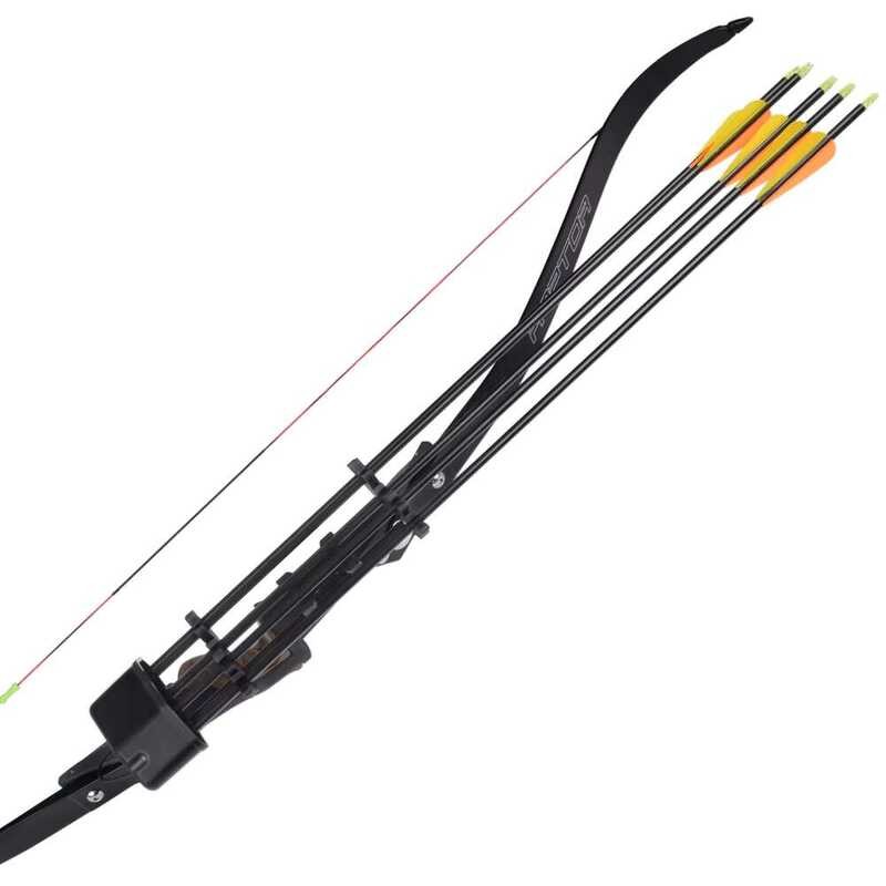 Compound Bow 5Pcs-Arrow Quiver Plastic Black Hunting Shooting Outdoor ...