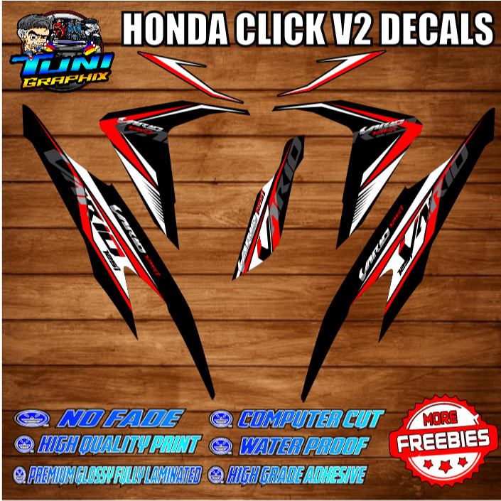 Honda Click 125i V2 Vario Line Decals Sticker | Shopee Philippines