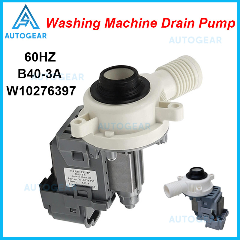 WASHING MACHINE DRAIN PUMP B40-3A W10276397 60HZ | Shopee Philippines
