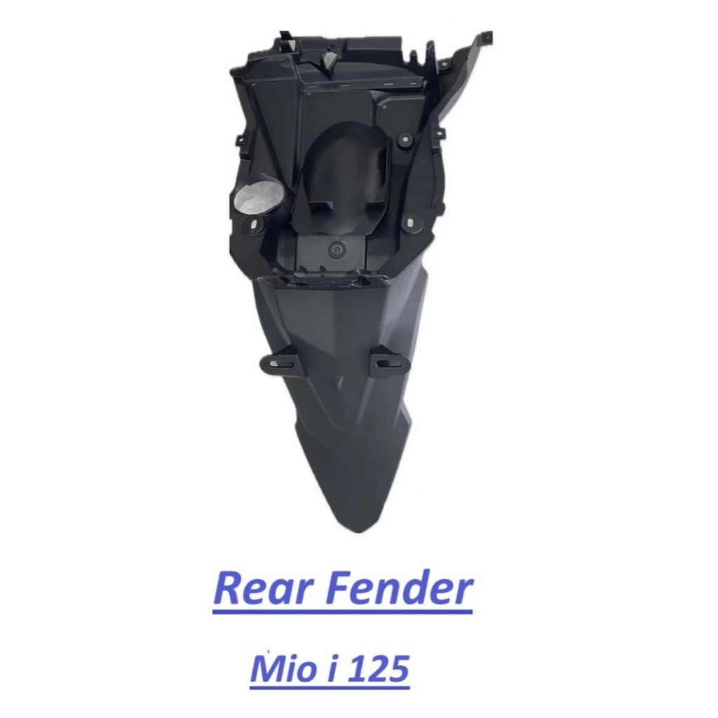 Rear Fender - Yamaha Mio i 125 (Black) | Shopee Philippines
