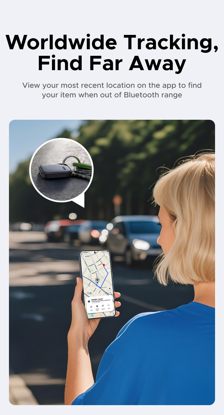 UGREEN Tracker Samsung Locator Work with SmartThings Global Position ...