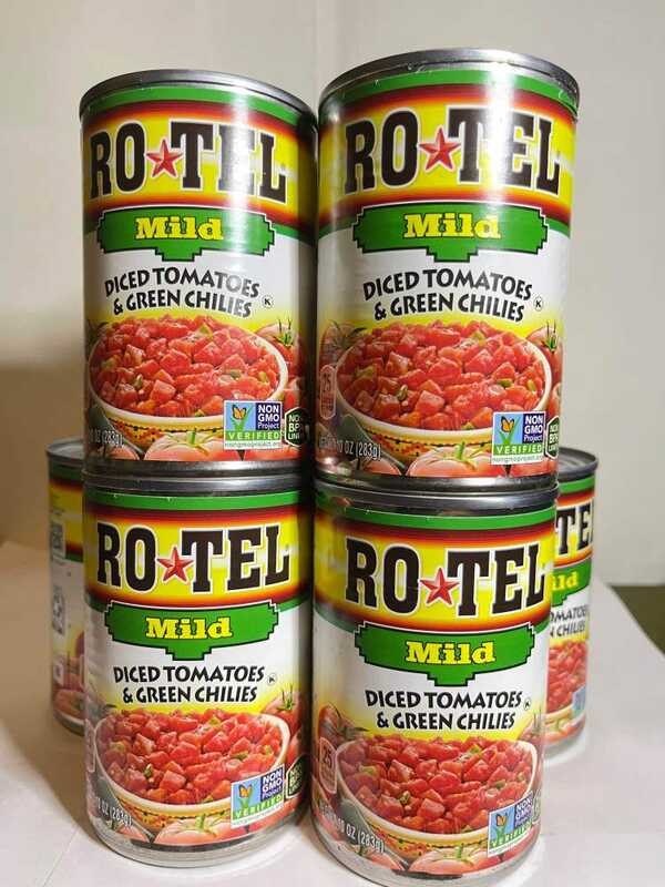 ROTEL Mild Diced Tomatoes And Green Chilies, 10 Oz. (283G) Expiry Date ...