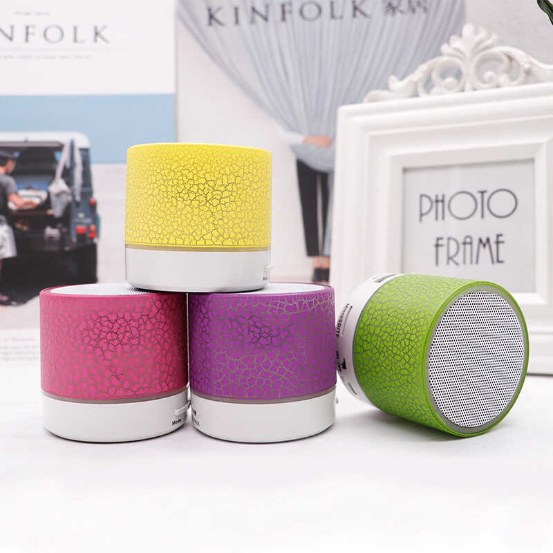 Metal Mini A10 Bluetooth Speaker Card Slot Outdoor Lighting Portable ...