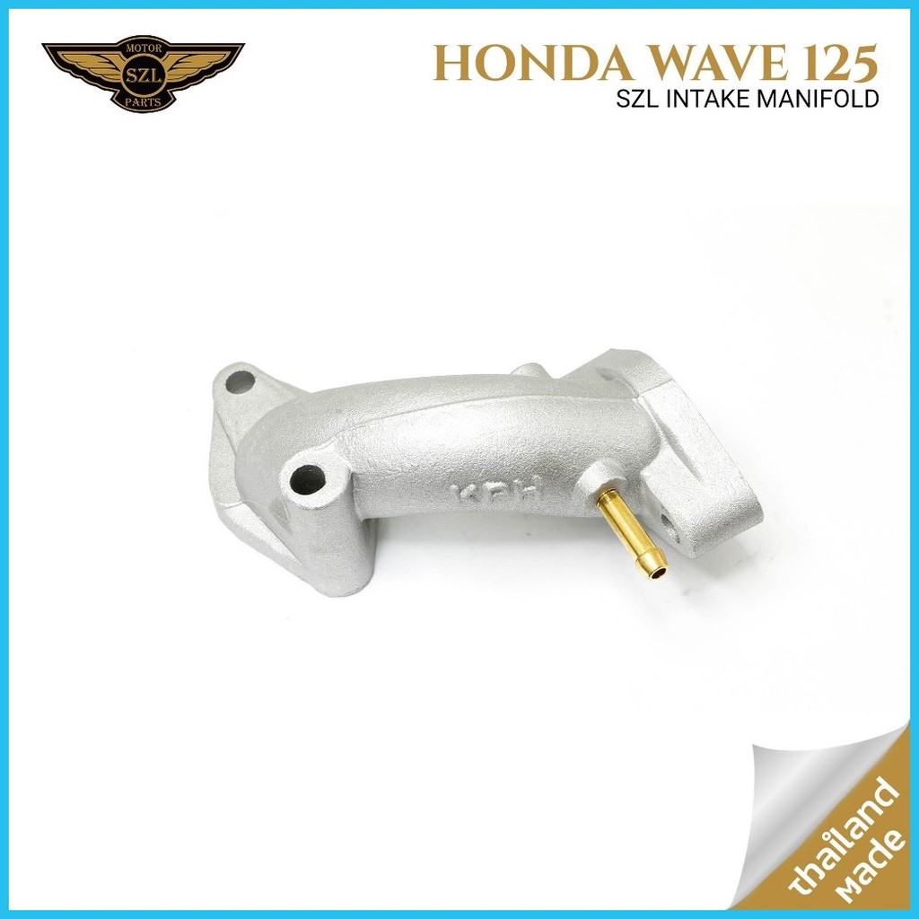 ☸ ﹊ SZL MOTORCYCLE INTAKE MANIFOLD FOR HONDA WAVE 125 MADE IN THAILAND ...