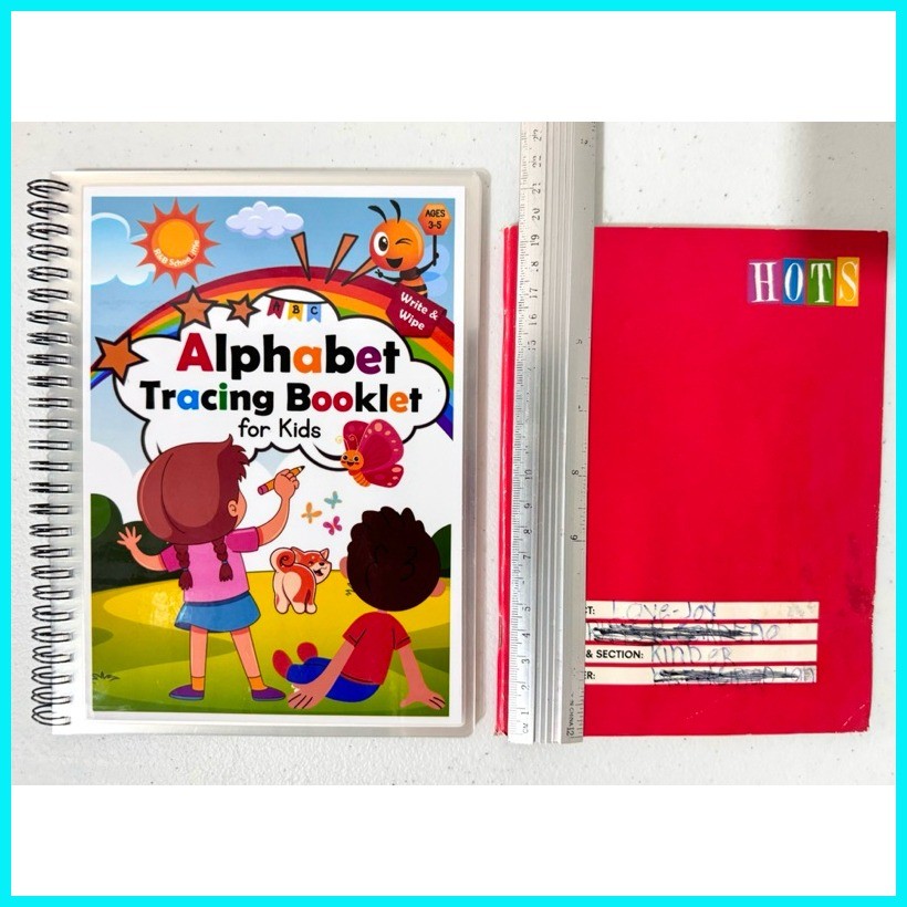 Letter Tracing Booklet for Kids Ages 3 to 5 with FREE marker | 41 ...