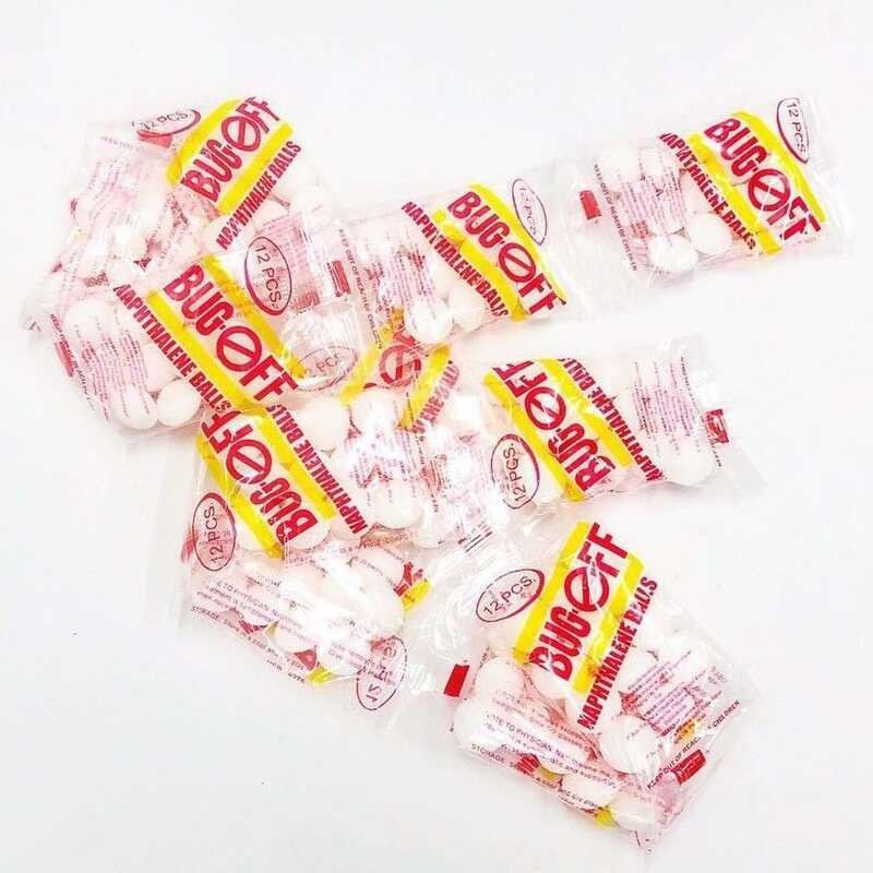 144 Pcs/Pack Napthalene Ball Albatross Balls Moth Balls Bug Off ...
