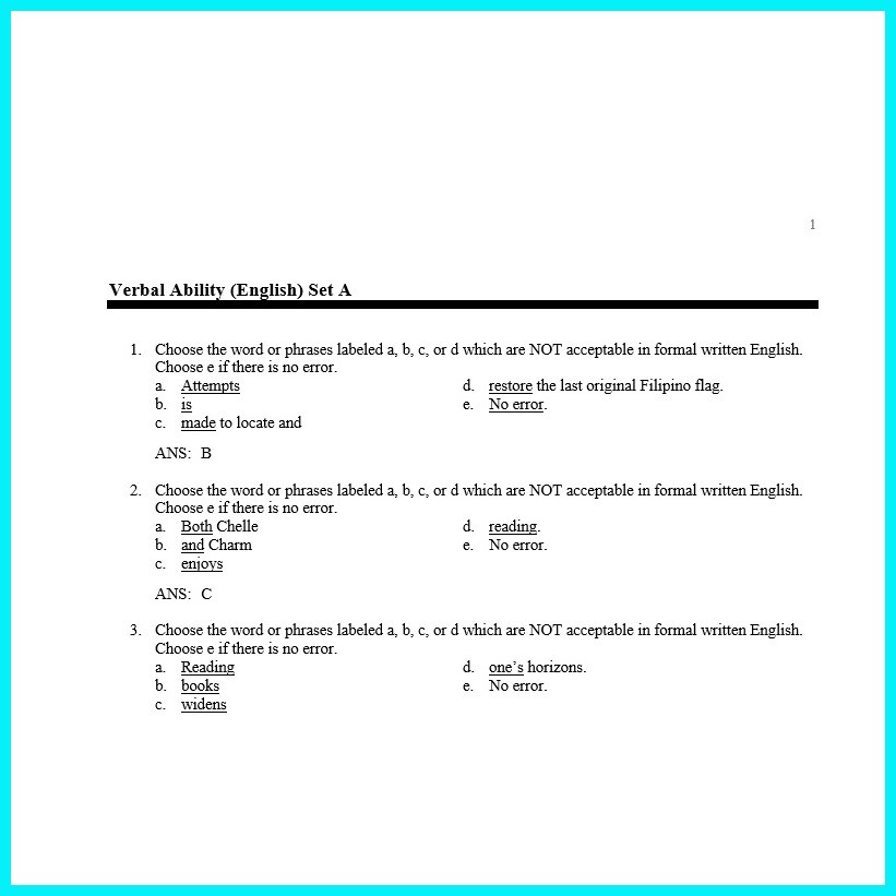 Civil Service Exam Reviewer (For 2024-2025 Exams) | Shopee Philippines