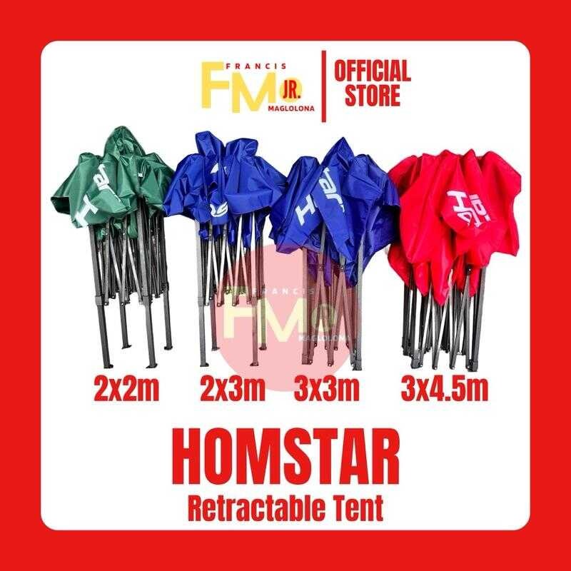 HOMSTAR Retractable Tent 2X2 Meters To 3X4.5 106 781 E14 | Shopee ...