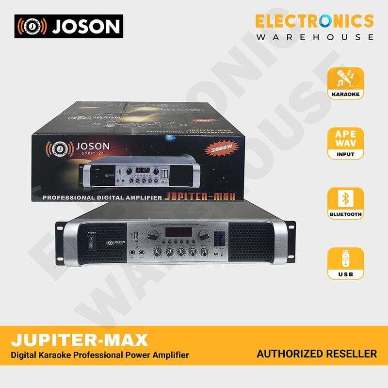 Joson Jupiter-Max Digital Karaoke Professional Power Amplifier Audio ...