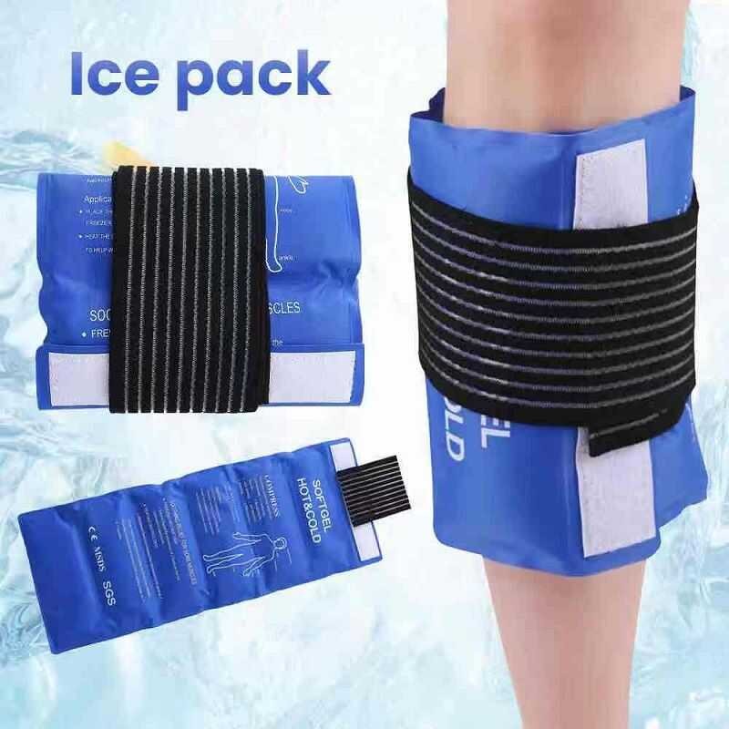 1Pcs Reusable Hot Cold Therapy Gel Pad Cooling Heating Pads Emergency ...
