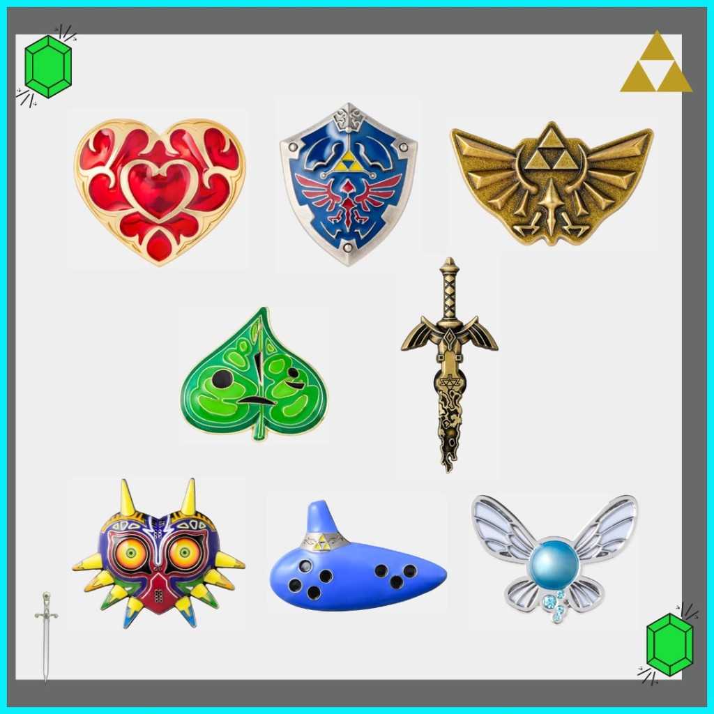 Pins. The Legend of Zelda. Nintendo.Direct from Japan. | Shopee Philippines