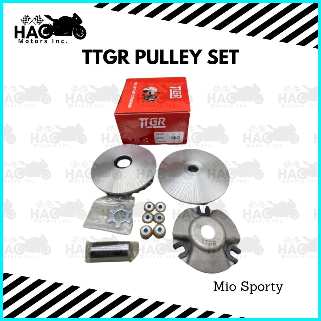 TTGR PULLEY SET MIO/M3/NMAX/CLICK/ADV/PCX/BEAT FI Motor Parts | Shopee ...