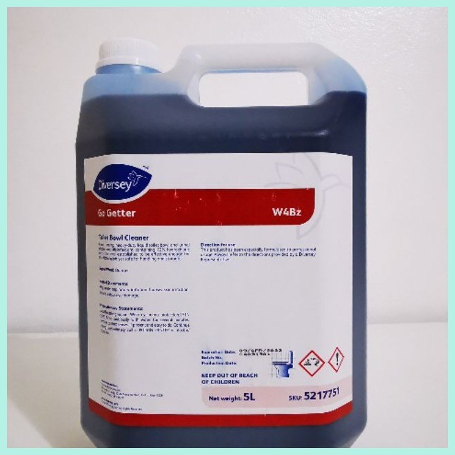 Go Getter (Diversey) 5 Liters Toilet Bowl Cleaner | Shopee Philippines