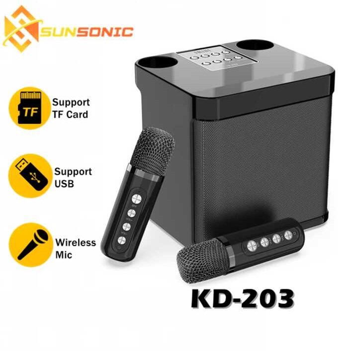 COD 2024 KD- 203 Portable Family KTV Loud Sound na may Dalawang ...