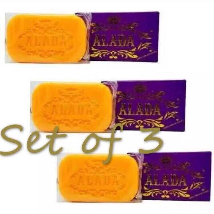 COD 2024 SET NG 3 Nagbebenta ng puting_ALADA Natural Soap 160g puti ...