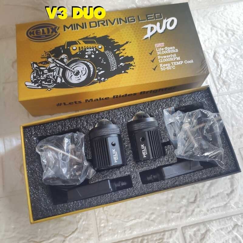 Helix Mini (2Pcs) Driving Light LED V2 V3 Duo / 3Way Switch | Shopee ...