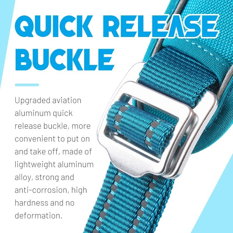 HamshMoc No Pull Pet Harness Adjustable Dog Harness Reflective ...