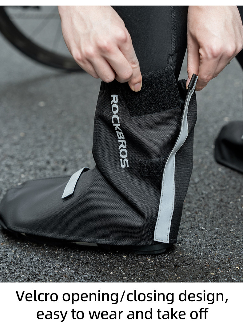 ROCKBROS Cycling Shoes Cover Windproof Waterproof MTB Road Bike Racing ...