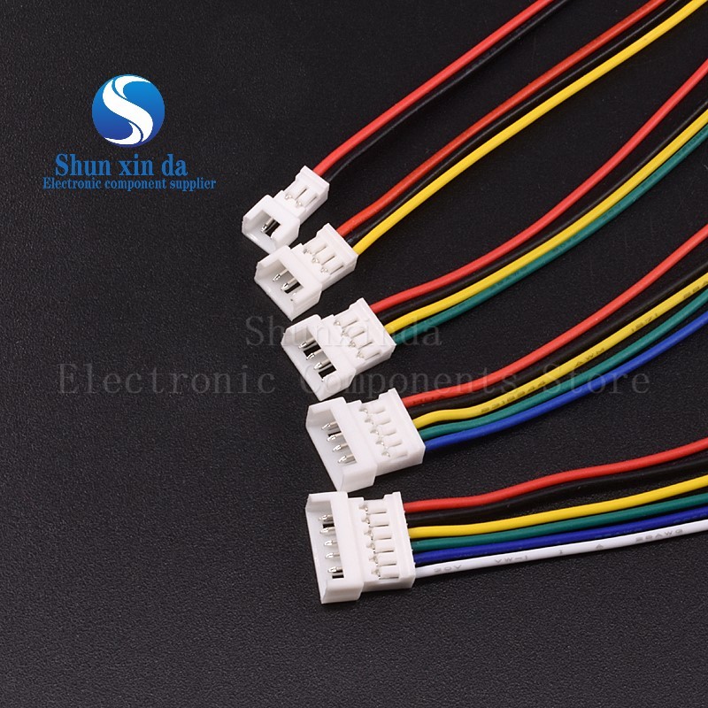 10PCS Jst Wire Cable Connector JST 1.25mm Micro Male Female Connector Jack Plug Connectors 15CM ...