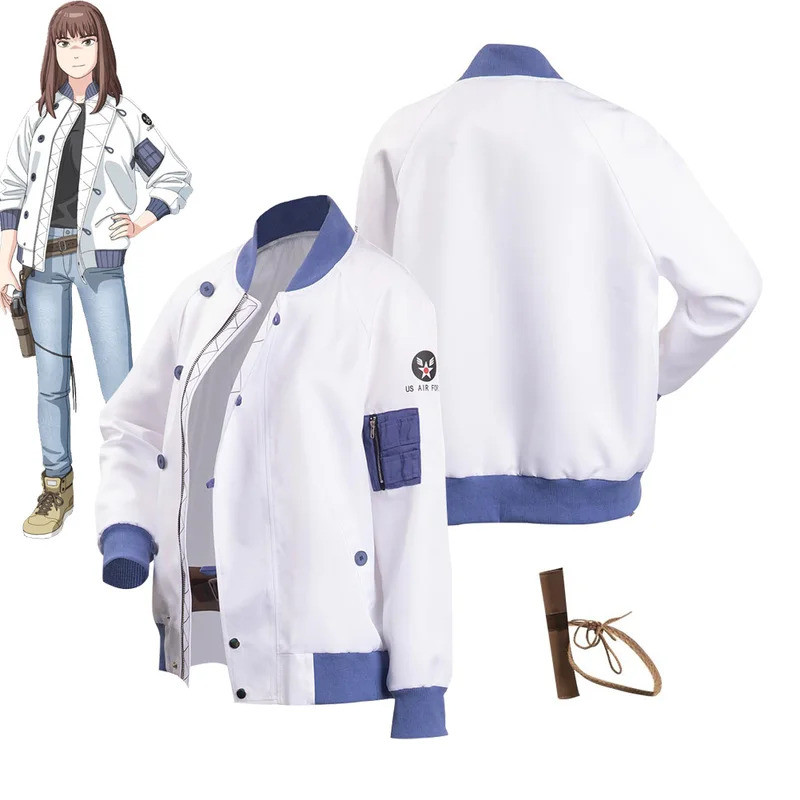 § Female With Tengoku Daimakyou Kiriko Cosplay Costume Coat Belt ...