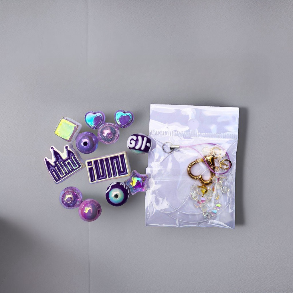 Kpop Idol (G)I-DLE Color Hand Drawn DIY Bead Charms Gidle Colorful ...