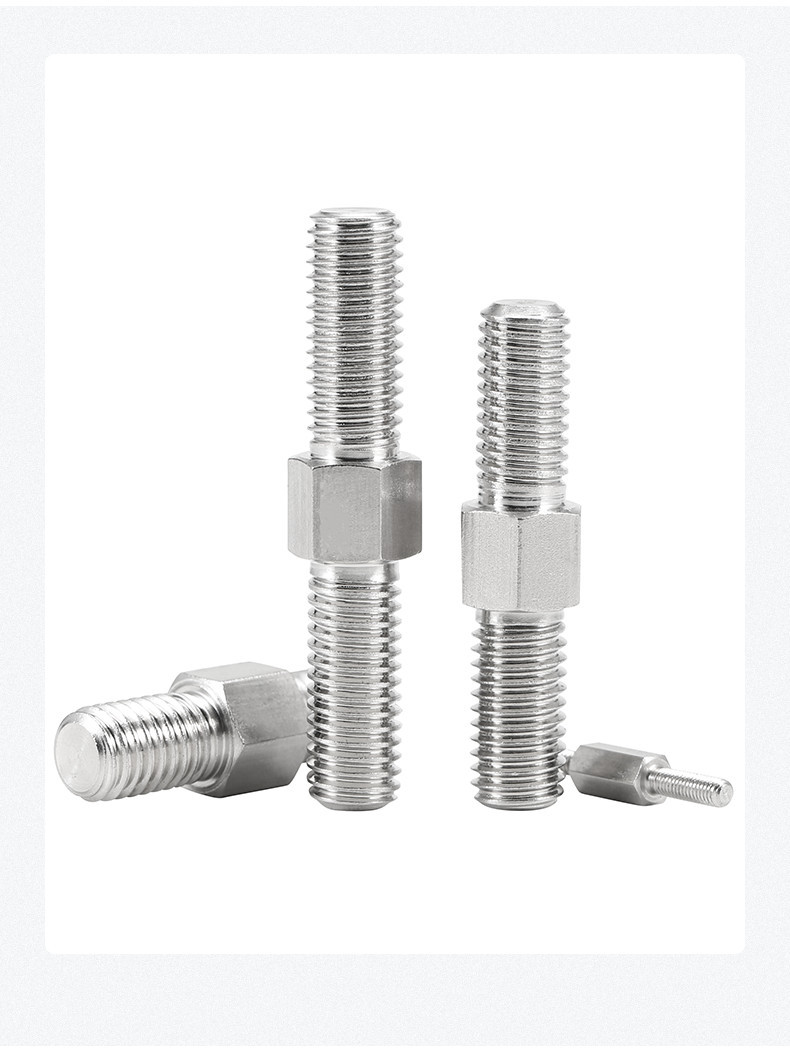 [XJC] Positive Negative Thread Double-Headed Bolt 304 Stainless Steel ...