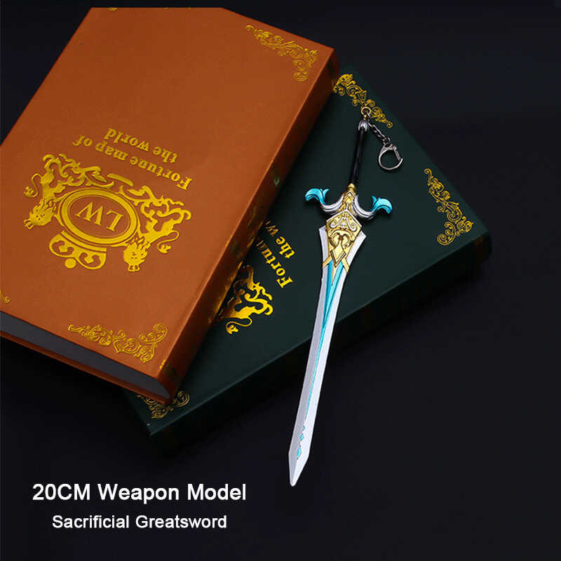 20Cm Genshin Impact Game Peripherals Alloy Type Arm Model Sacrificial ...
