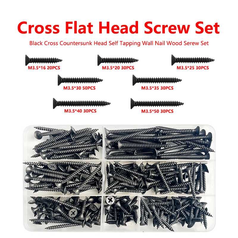 M3.5 Self Tapping Screws Set Gamit Ang Phillips Screwdriver Bit Para Sa ...