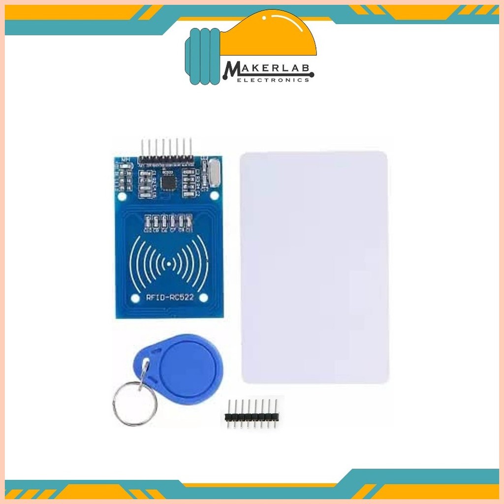 ♈ RC522 MFRC-52213.56MHz 13.56 MHz RFID Key Card Reader Module Set for ...