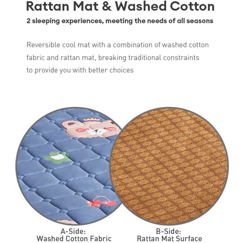 Native Banig Bamboo Ice Soft Comfortable And Foldable Bed Mattress ...