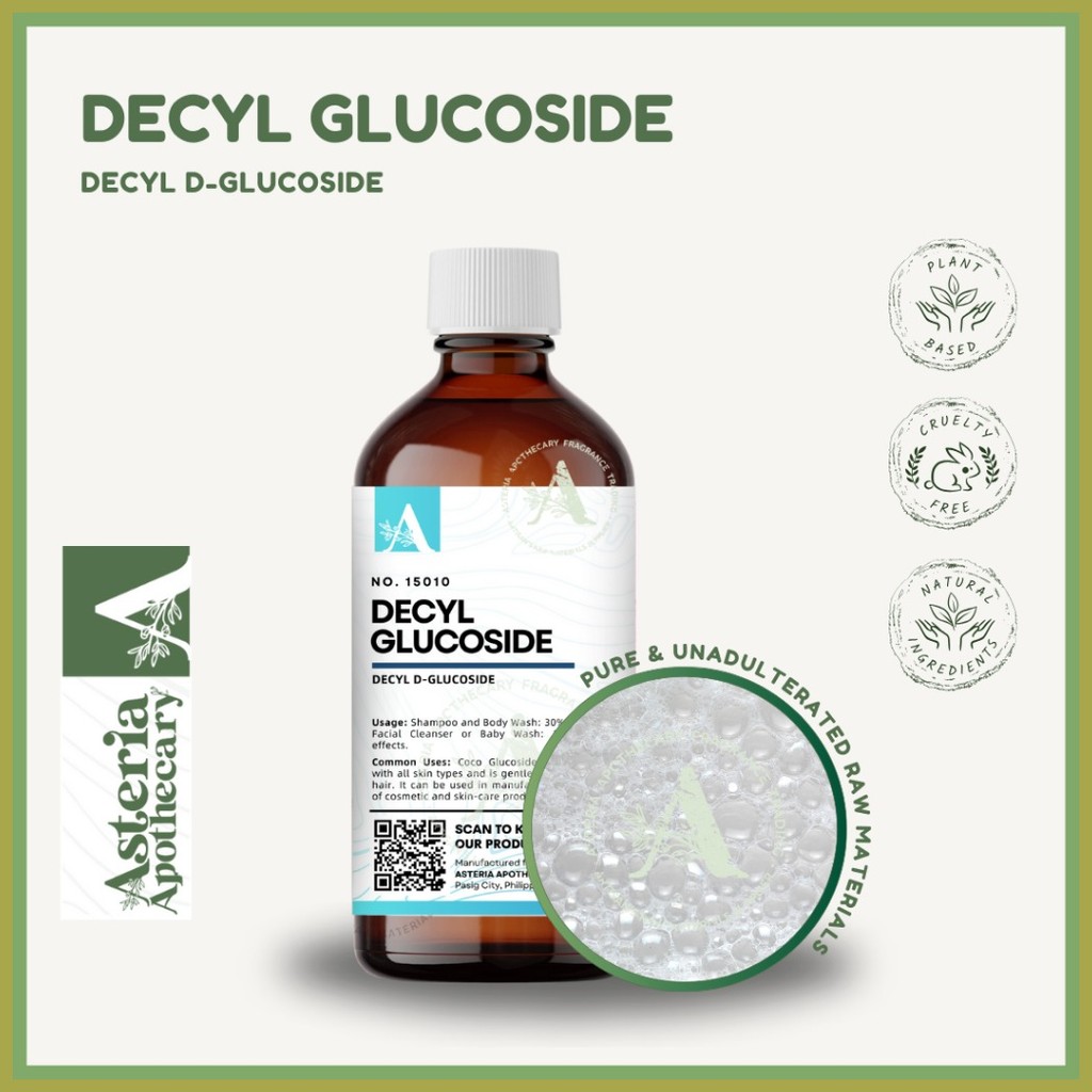 ☎ Decyl Glucoside | Natural Surfactant (30g & 100g) - Asteria ...