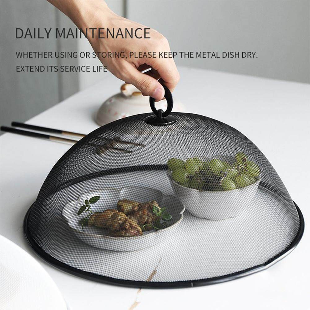 Stainless Steel Table Food Cover Dish Cover Anti-Fly Food Cover Iron ...