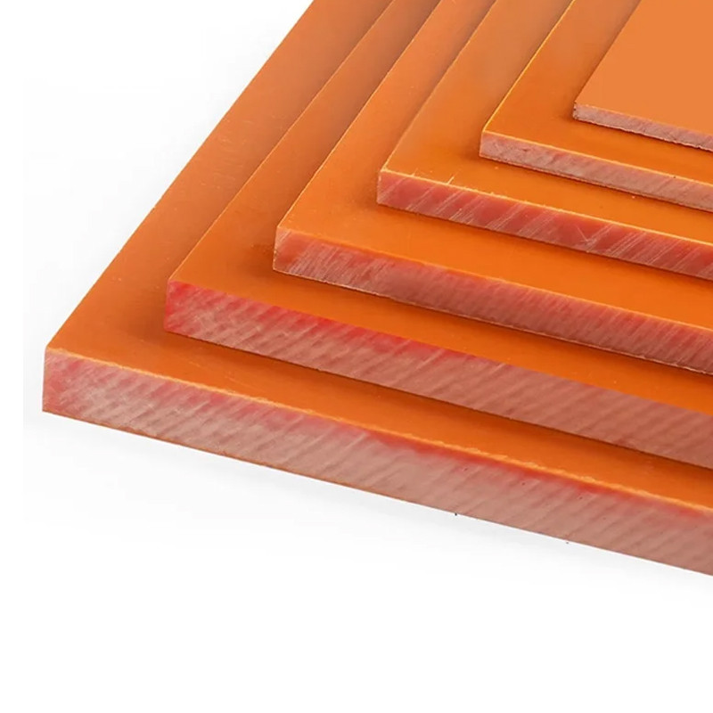 Thickness 1-20mm Orange Red Bakelite Plate Insulation Phenolic Resin ...