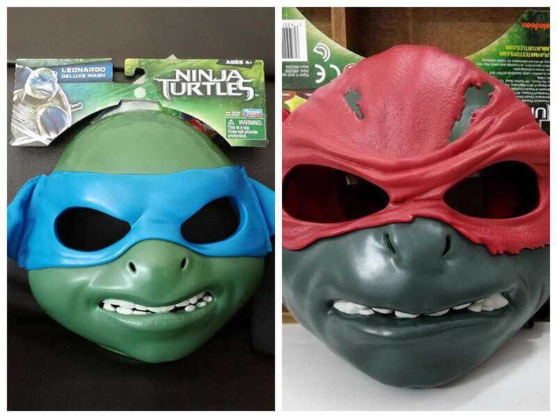 Teenage Mutant Ninja Turtles TMNT Children's Party Mask Halloween Mask ...