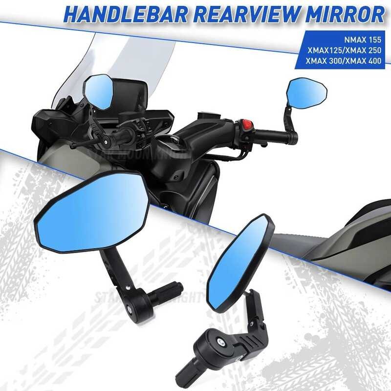D0 Motorcycle Handlebar 4 Rearview Mirror For Yamaha NMAX 125 155 XMAX ...