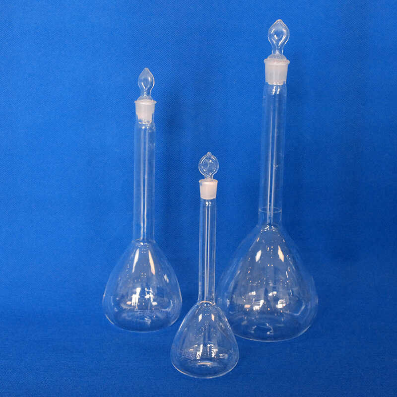 Flask Laboratory Volumetric Glass Beaker Reagent Bottle Measuring ...