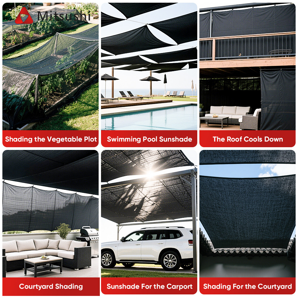 Mitsushi Thickened Sun Shade Net High Quality UV Protection For Balcony ...