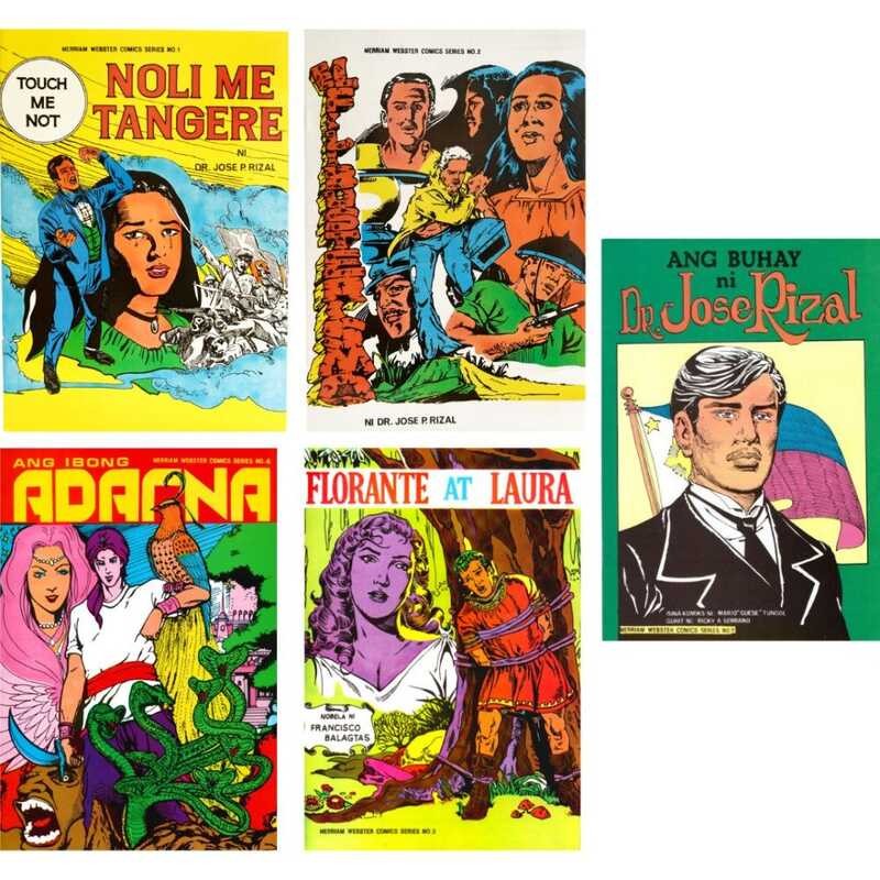 Tagalog Comics - Dr Jose Rizal/ El Filibusterismo/ Noli Me Tangere ...