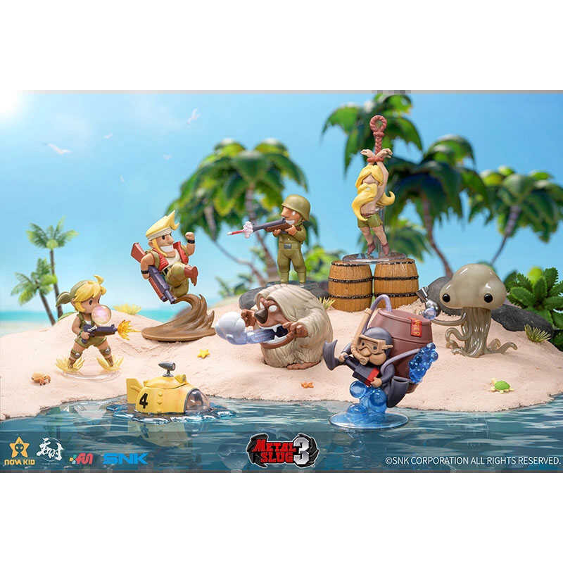 Instant Delivery Tush Studio "Metal Slug 3" Character Cartoon Figurine ...