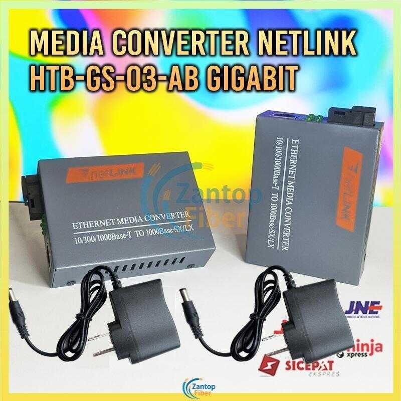 Gigabit Media Converter Htb-Gs-03 A/B 1000Mbps Fiber Optical Single ...