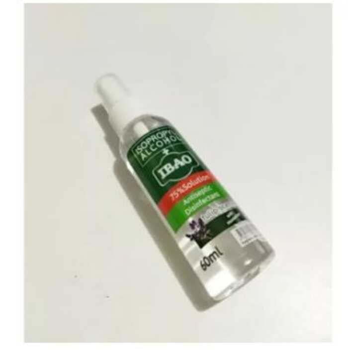 IBAO Isopropyl Alcohol 75% Solution Antiseptic Disinfectant Scented ...